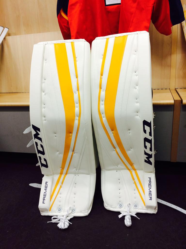 Marc-Andre Fleury's pads for next season. : r/hockey