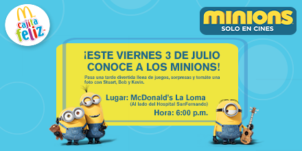 Feliz Viernes Minions