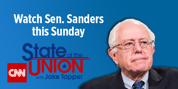 Check out jake tapper 's cartoon of Sen Sanders and Mike Huckabee ...