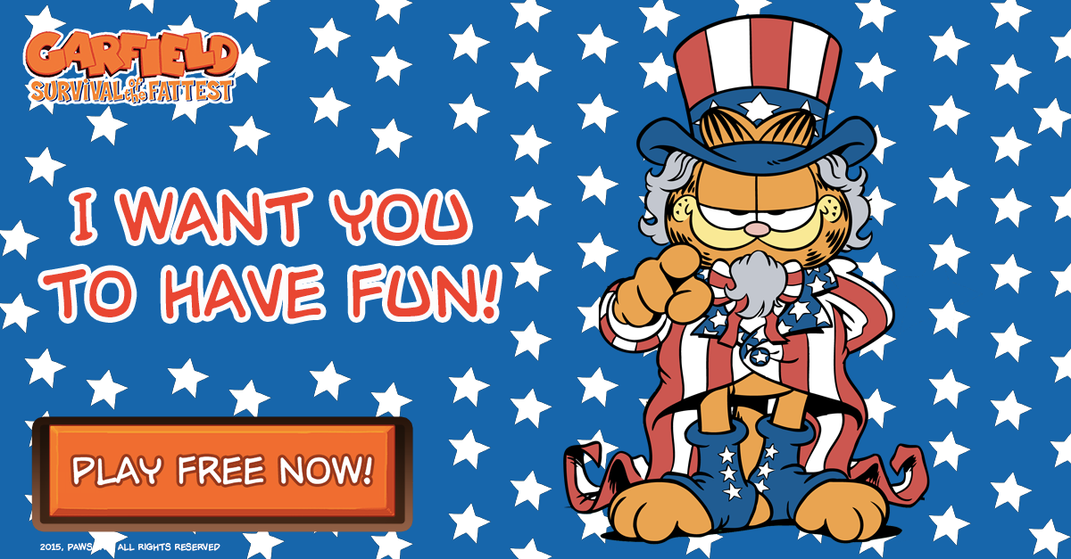 Garfield 4th Of July