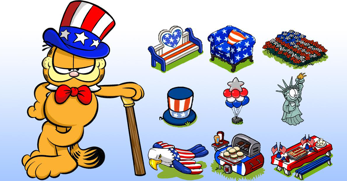 Garfield 4th Of July