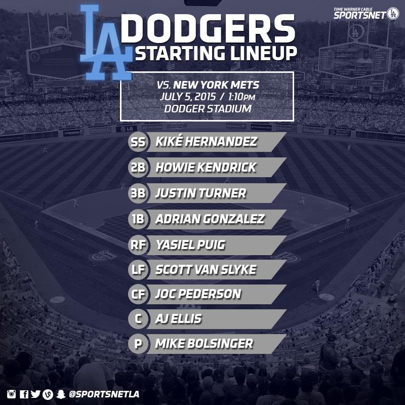 [LAD]라인업 : MLBPARK