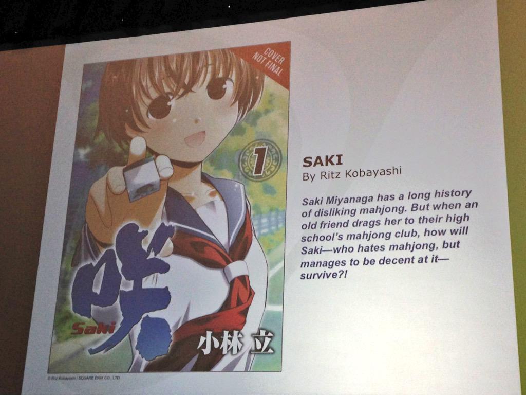 "Saki" to be first Mahjong manga officially released in English : r/Mahjong