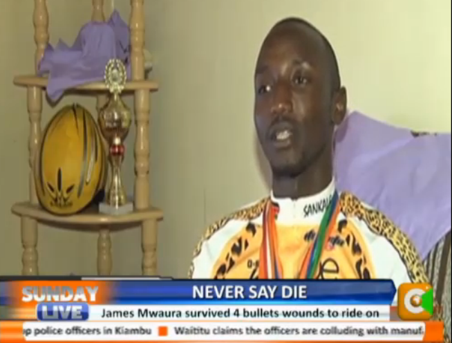 Never say die! James Mwaura survives 4 bullets and to win 15 cycling ...