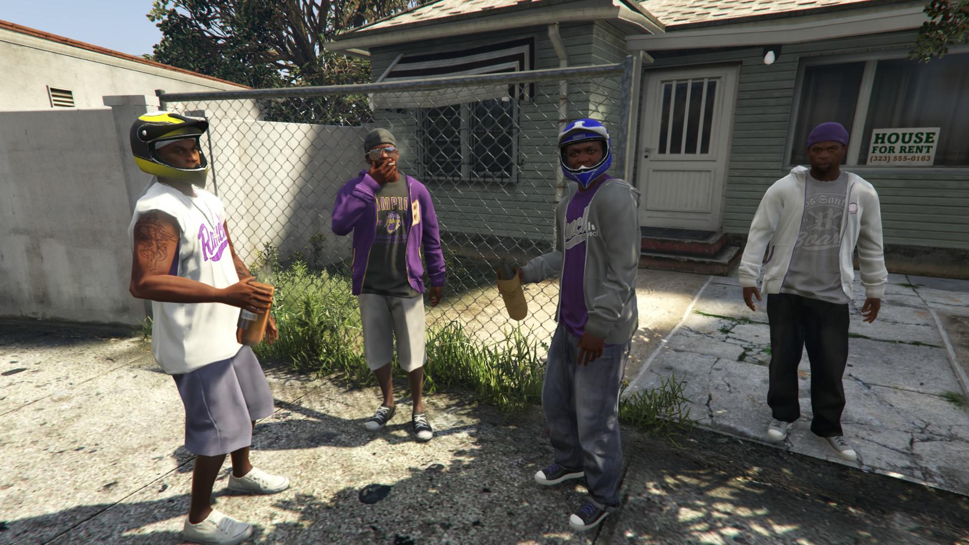 Grand Theft Auto 5 Ballas