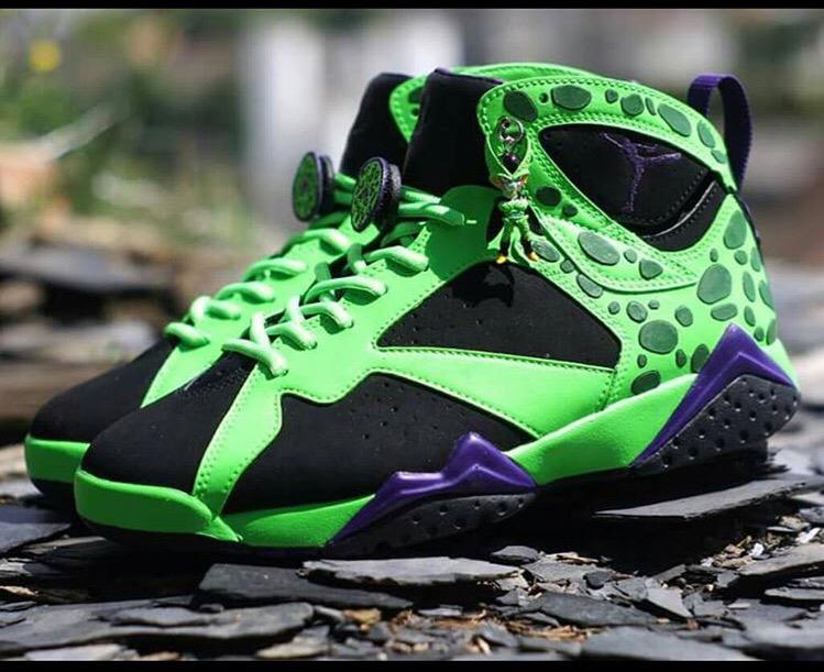 Air Jordan 7 Perfect Cell ! Jordan X DBZ ! Gros Taff de YanekPictures X ...