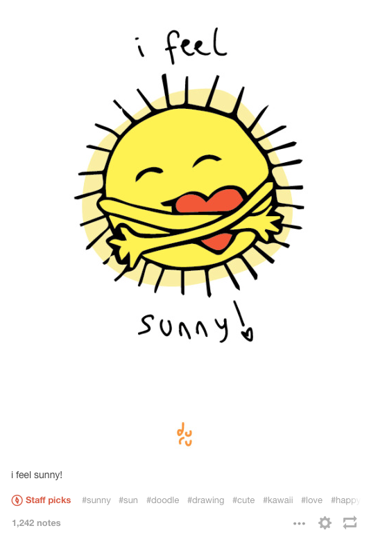 Cute Sun Drawing Tumblr