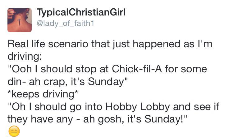 Typical Christian Girl