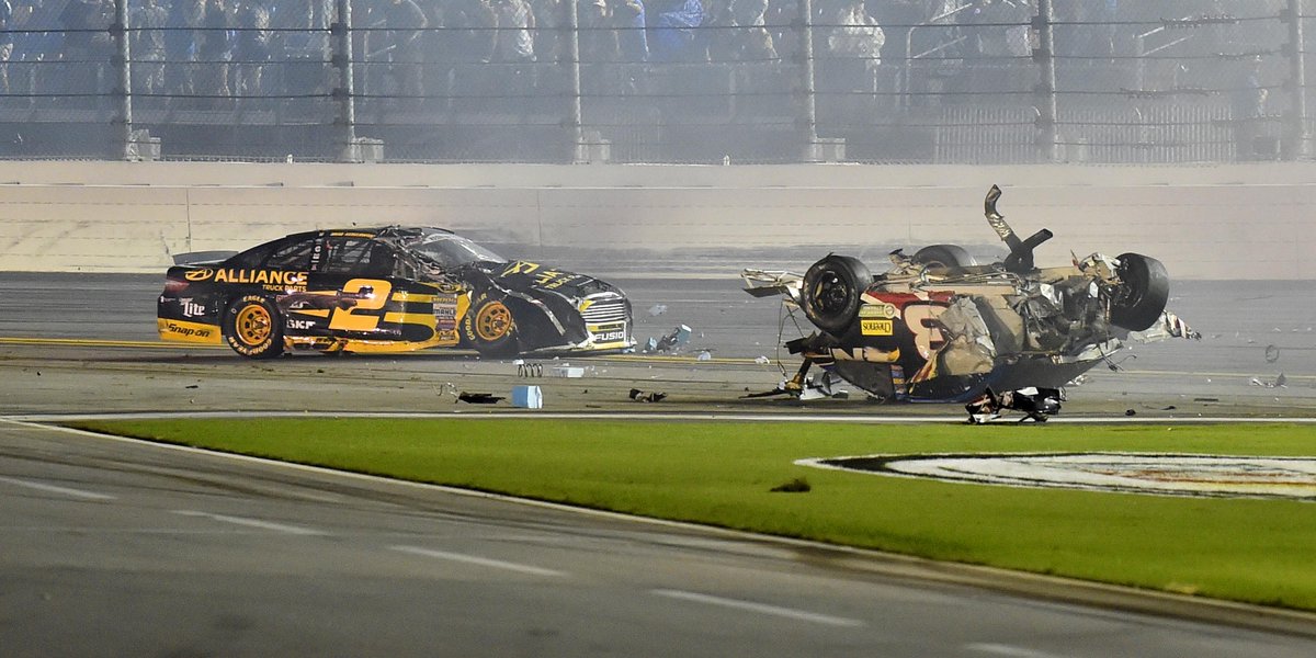 VIDEO: AustinDillon3 walks away after an incredibly horrific crash at ...
