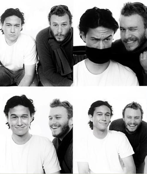 Joseph Gordon Levitt And Heath Ledger