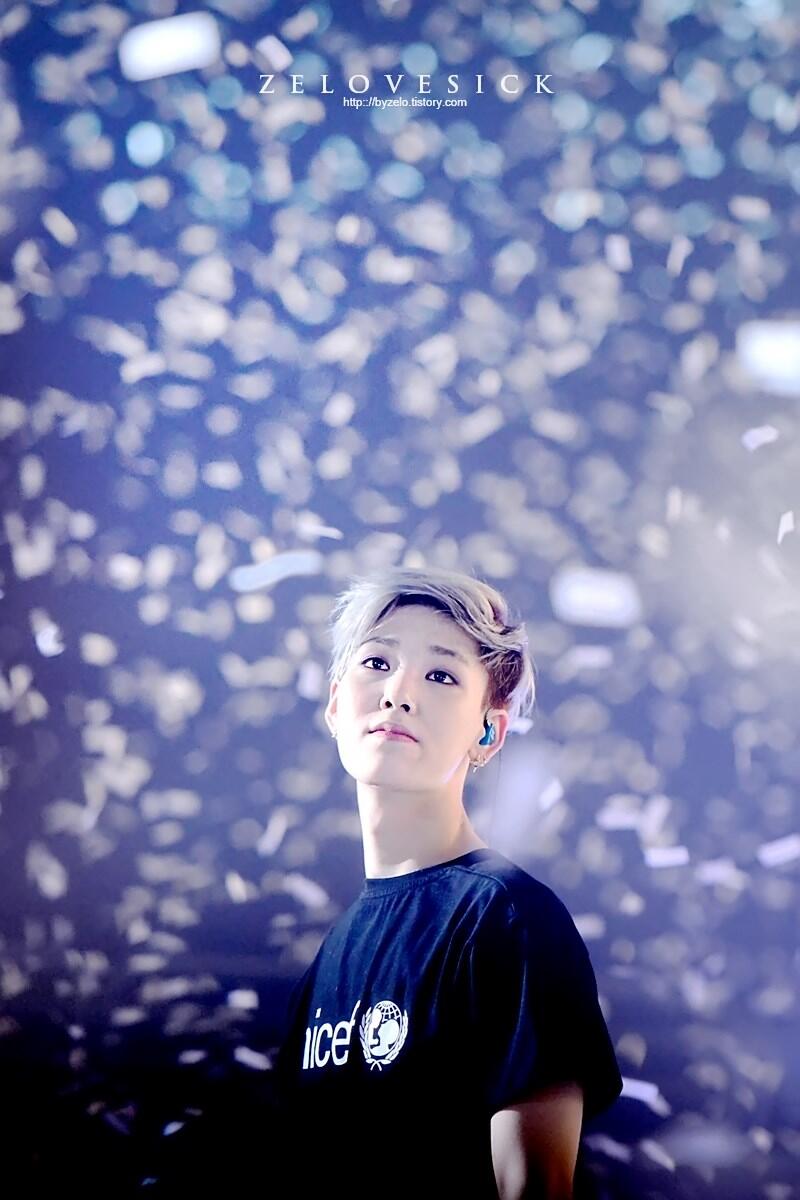 Zelo Blue Hair Wallpaper