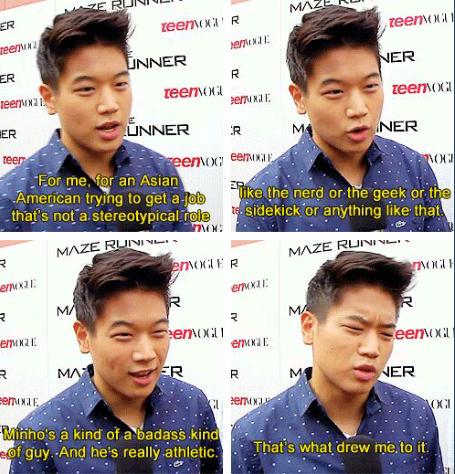 Minho Maze Runner Quotes