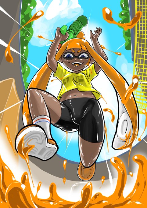 スプラトゥーンの諸々 | 空蜂ミドロ／JACKASSS …pic.t.. | Midoro/空蜂ミドロ さんのマンガ | ツイコミ(仮)