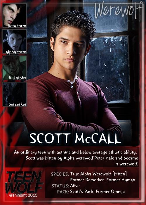 Teen Wolf Scott Pack