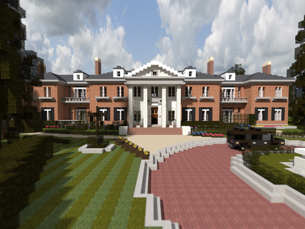 Colonial Mansion Minecraft