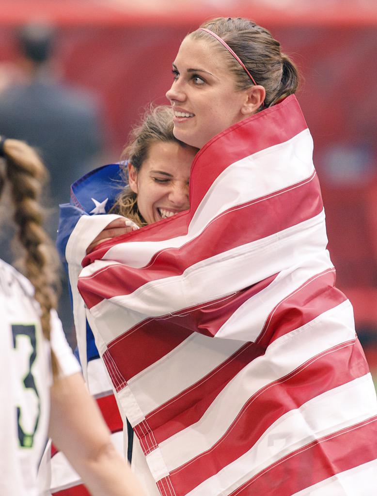 Alex Morgan And Tobin Heath
