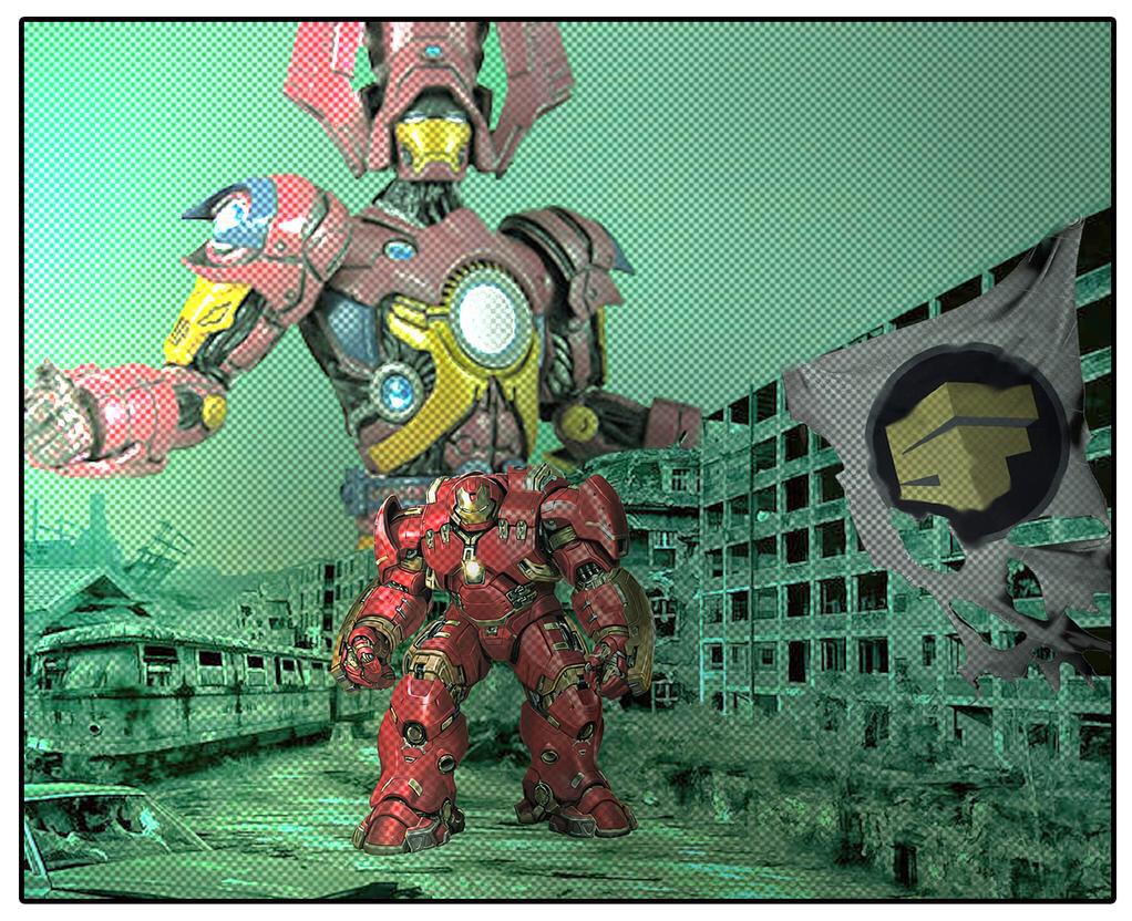 Iron Man Galactus Buster Armor