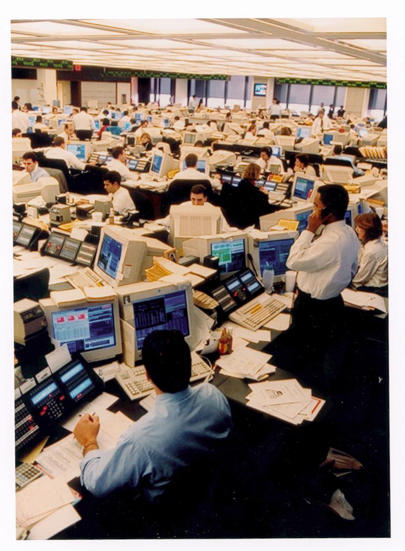 Goldman Sachs Trading Floor