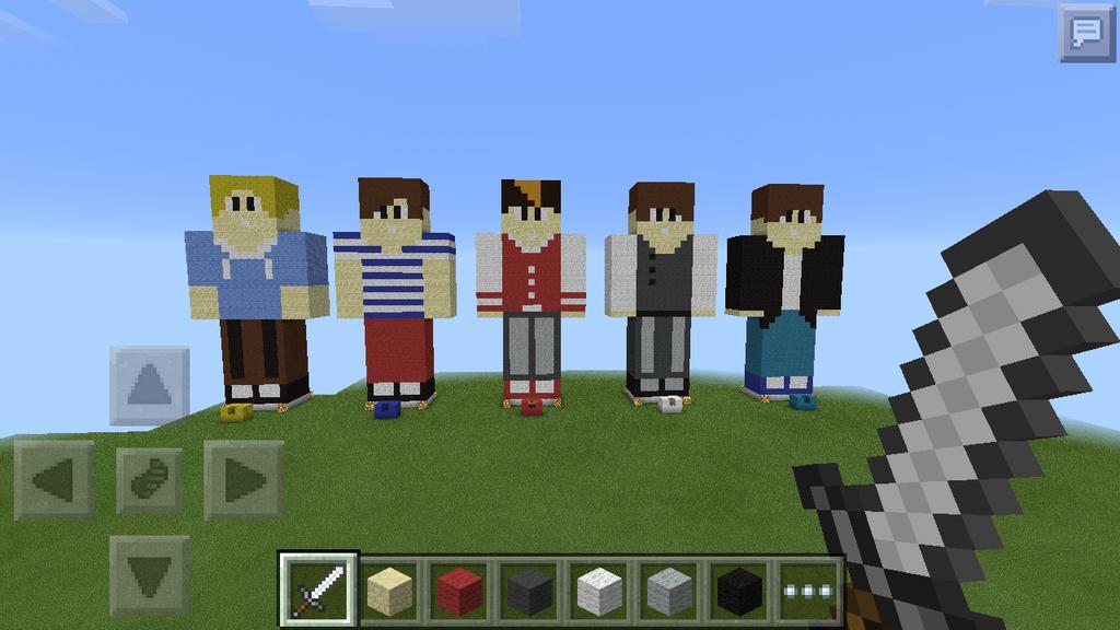 One Direction Minecraft