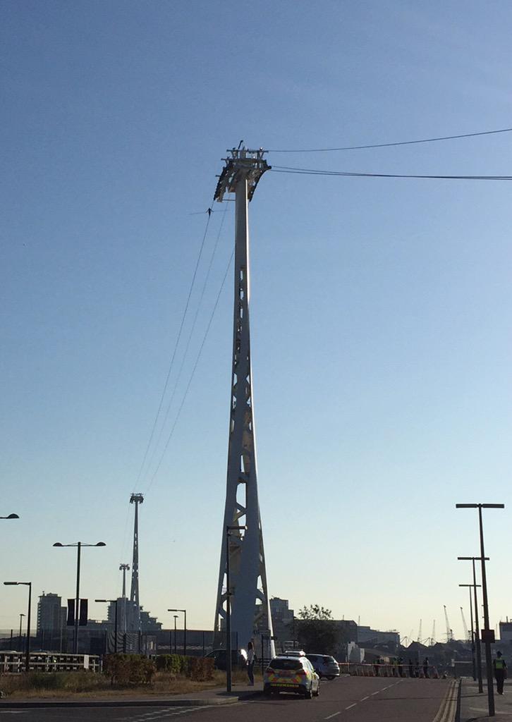 Greenpeace protesters abandon Emirates Cable Car stunt because it is ...