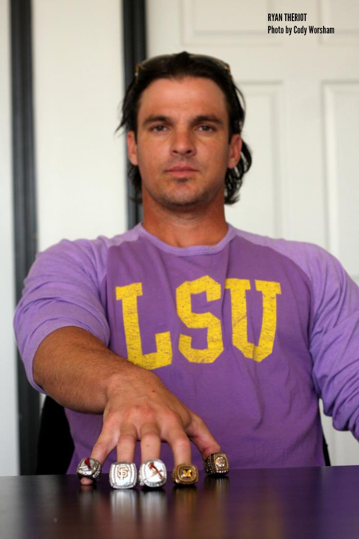 Ryan Theriot: LEGENDS ISSUE: #LSU CWS hero Ryan Theriot made a career ...