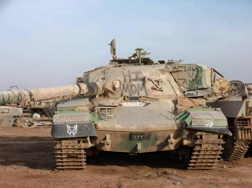 Tank Graveyard Iraq
