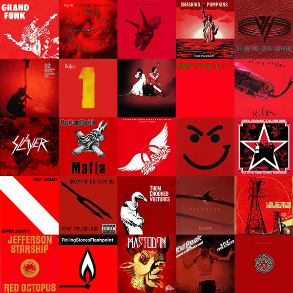 Gustavo Rodríguez On Twitter Upgrade 2 Red Rock Albums Coversyou Know Another Red Cover