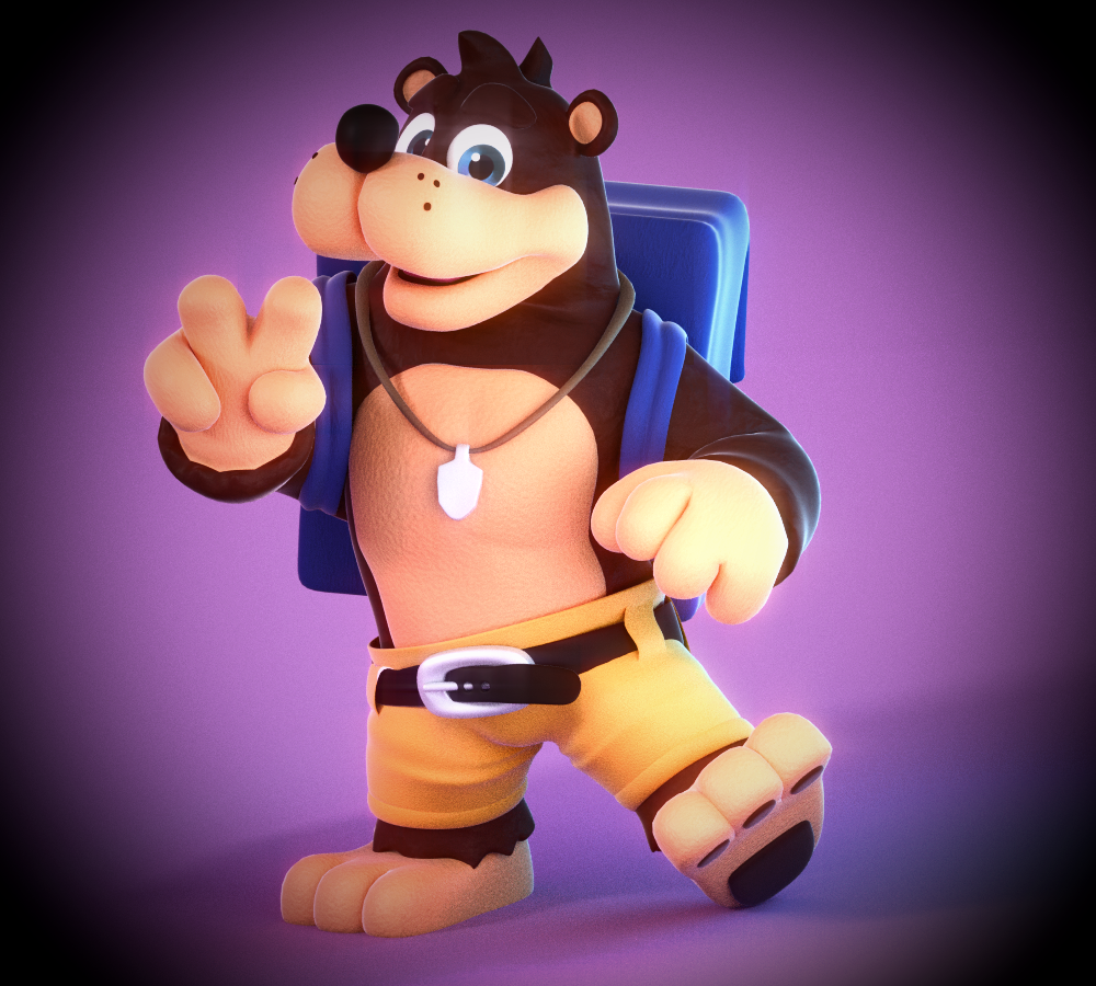 Banjo render by @SmashingRenders : r/BanjoKazooie