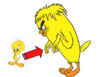 Evil Tweety