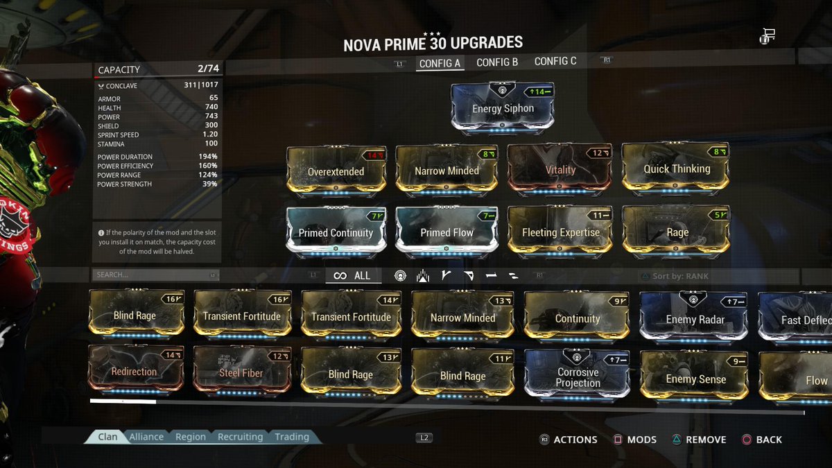 Nova Prime Build - Players helping Players - Warframe Forums