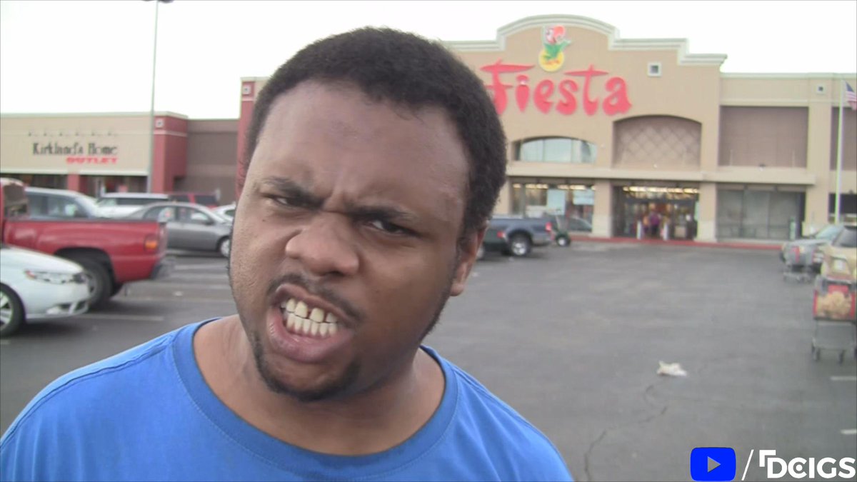 Angry Black Man At Kfc