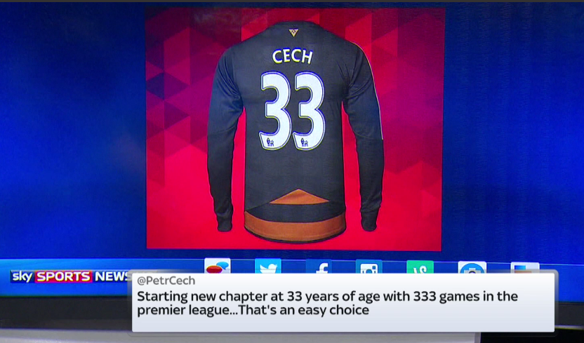 Petr Cech Number