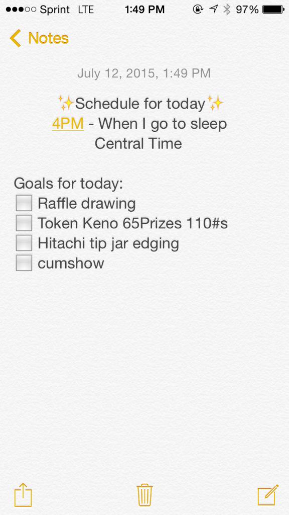 TW Pornstars - Elizabeth Smith. Twitter. Today's schedule!!!!. 6:49 PM ...