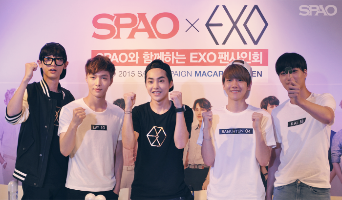 صور | 150713 تحديث مدونه SPAO الرسمية | Exo Arab Fans