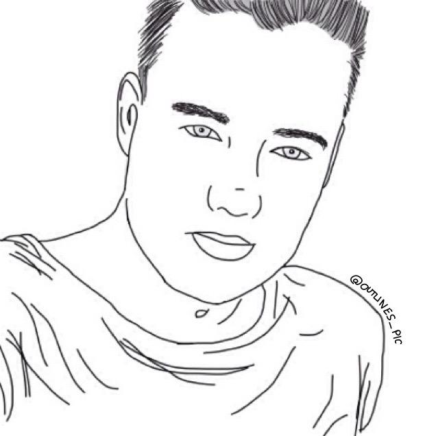 Liam Payne Easy Drawing