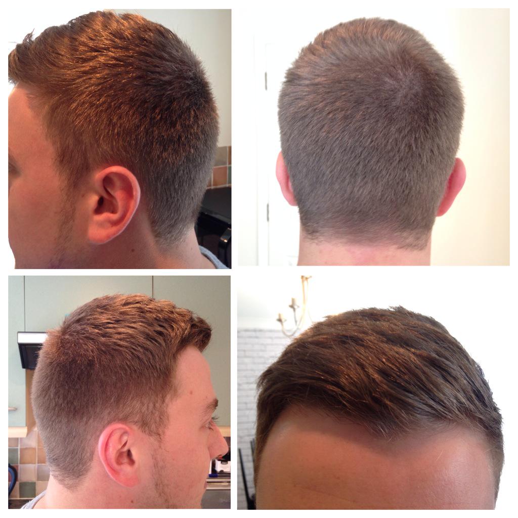 On Top 3 On Sides Haircut