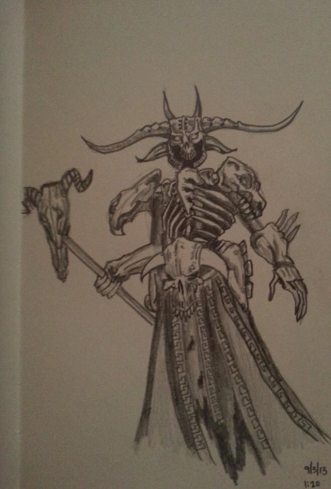 Hades Drawing