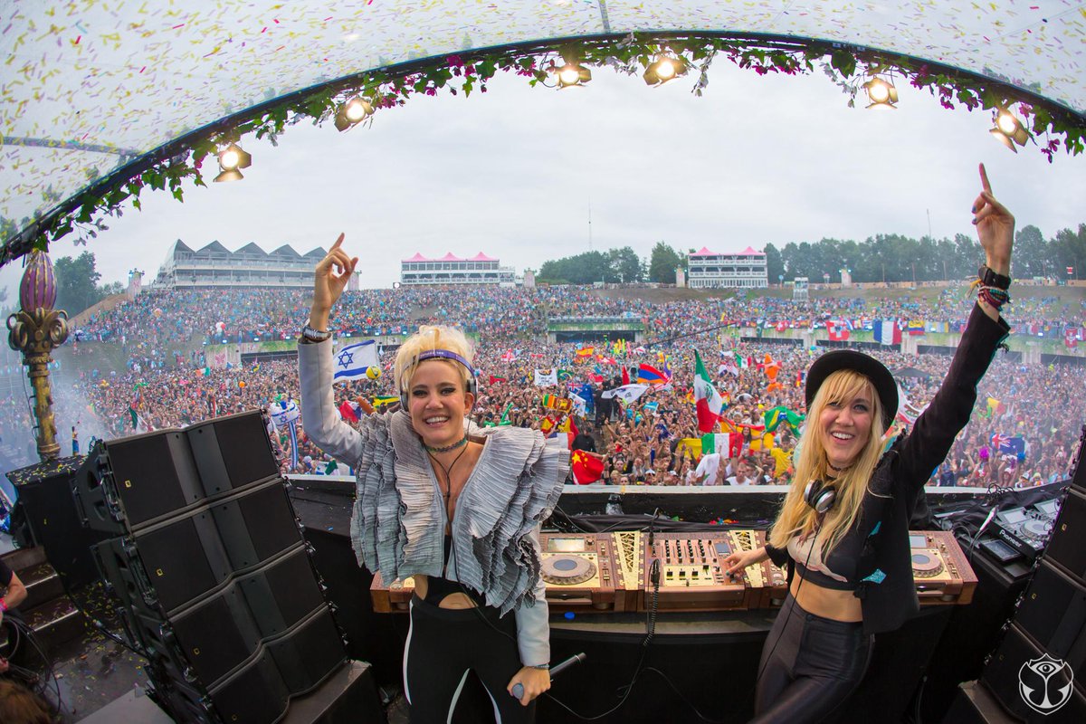 The Nervo sisters entering the Secret Kingdom of Melodia... nervomusic ...