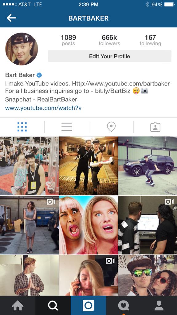 Bart Baker Instagram
