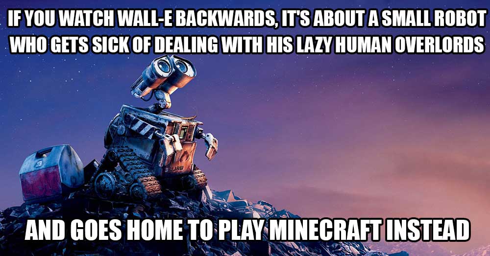 If You Watch Backwards Meme