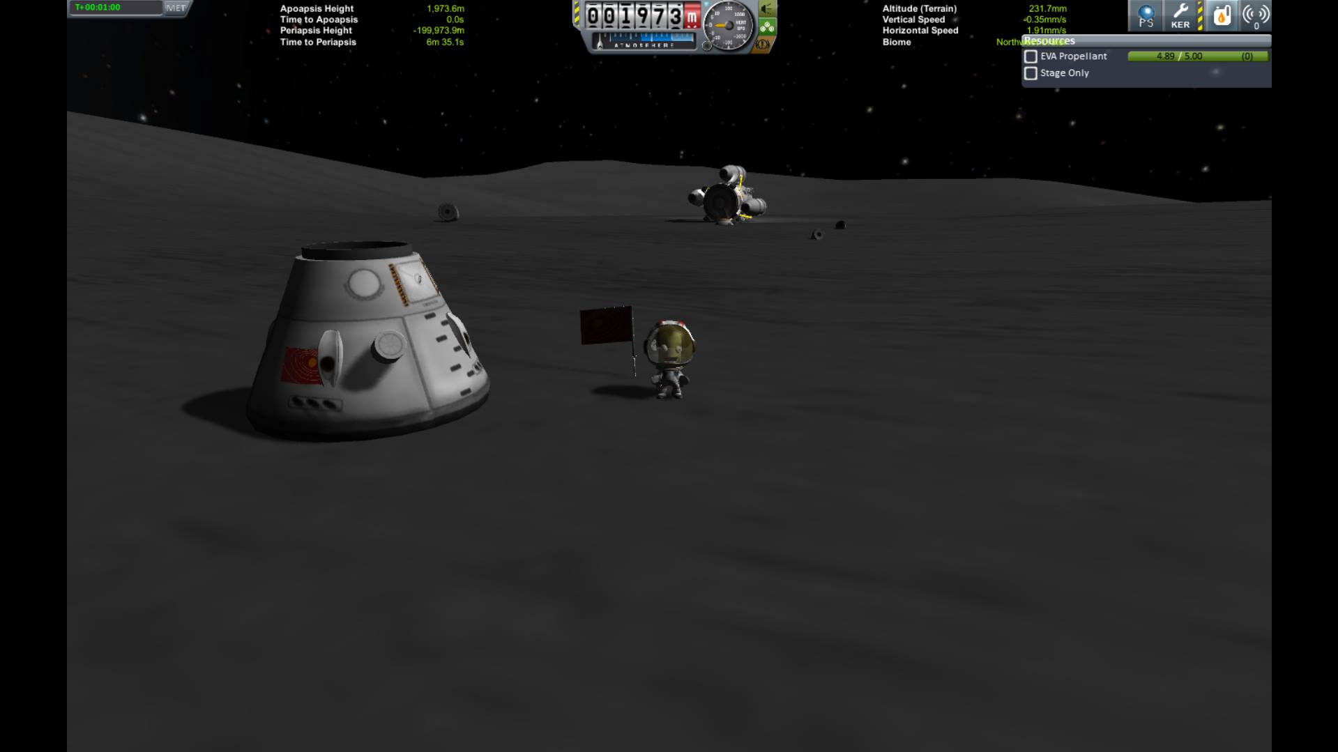 Kerbal Space Program Mun Mission