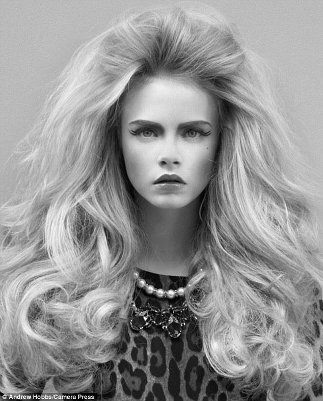 This never-before-seen early Cara Delevingne shoot is absolutely hair ...