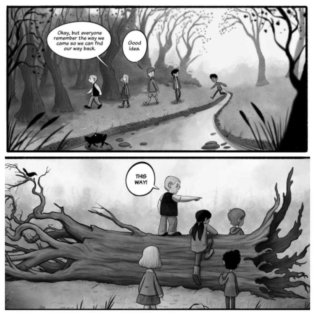 「Jared, Alan, and Wade from my horror comic The Bones in the 」🍁Michael ...