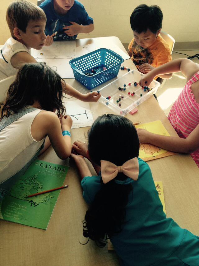 Camp Summerland on Twitter: "Exploring place value. #campsummerlandmil ...