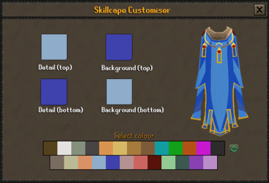 Magic Version of Max Cape if Infused with God Cape : r/2007scape