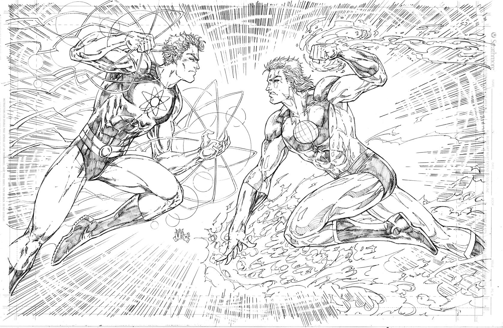 Captain Planet Coloring Pages