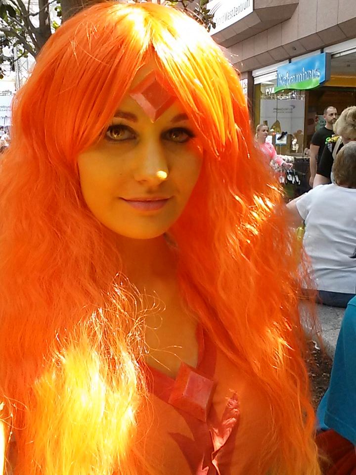 Adventure Time Flame Princess Cosplay