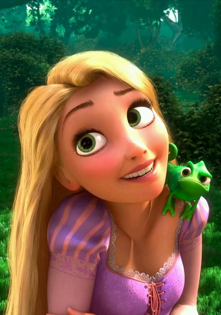 Disney Princess Rapunzel Face
