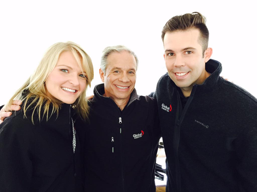 Getting set for the GlobalEdmonton KDaysyeg parade. Nice and dry in ...