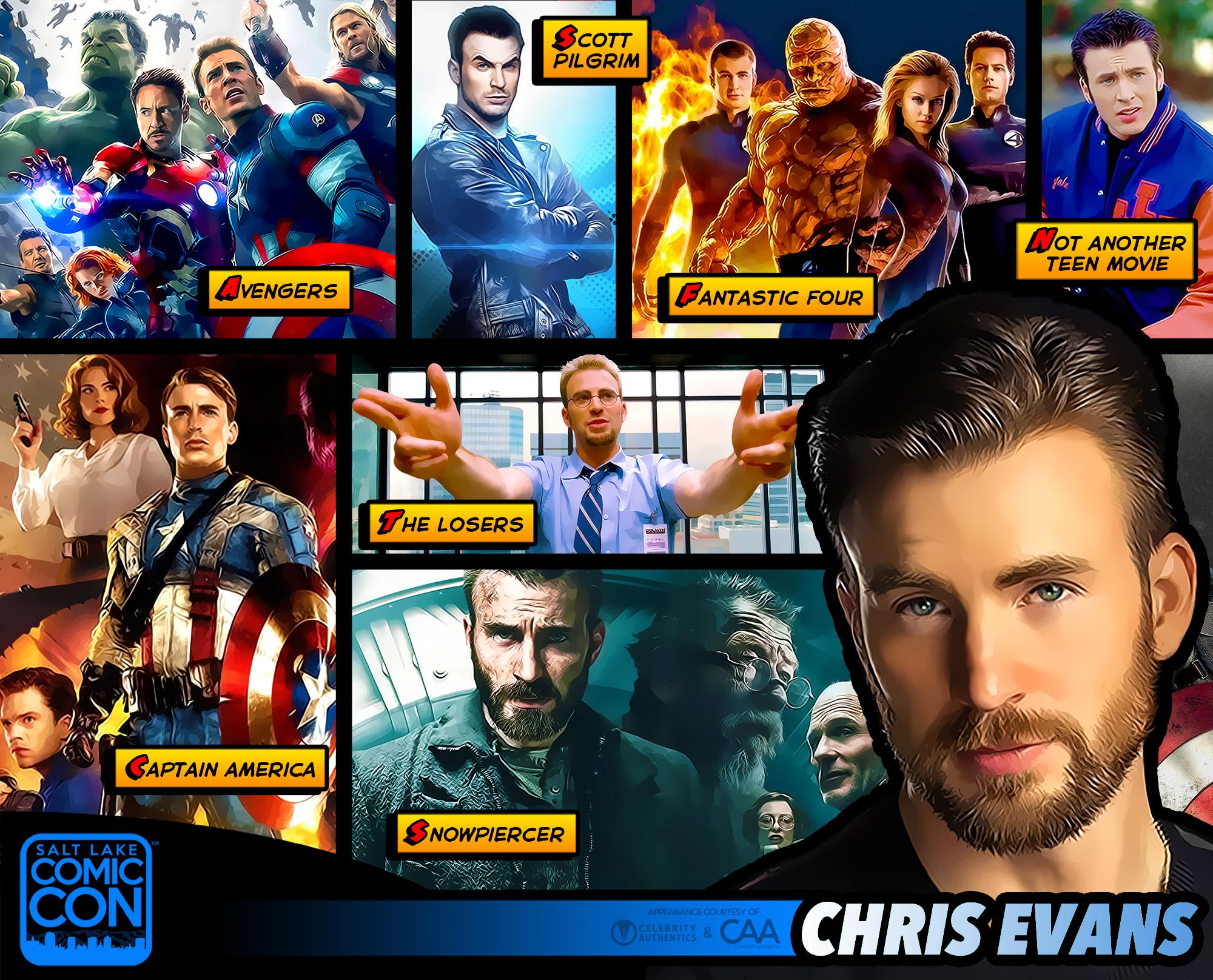 Captain America Chris Evans Johnny Storm